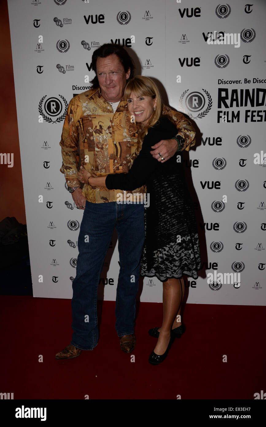 London, UK. 29th Sep, 2014. Michael Madsen and Julia Verdin attends the ...