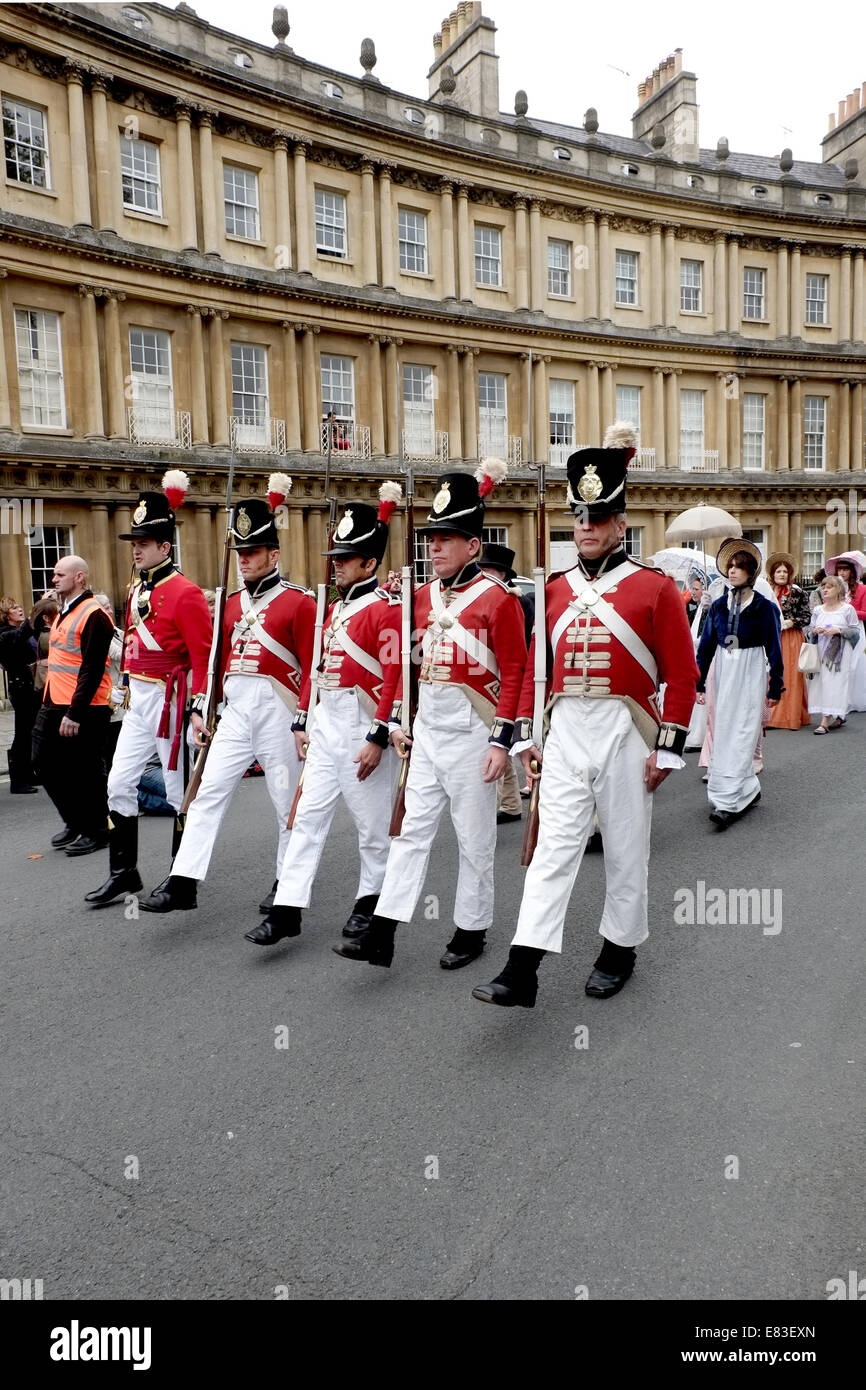 Jane Austen celebration day in Bath, September 2014 Stock Photo - Alamy
