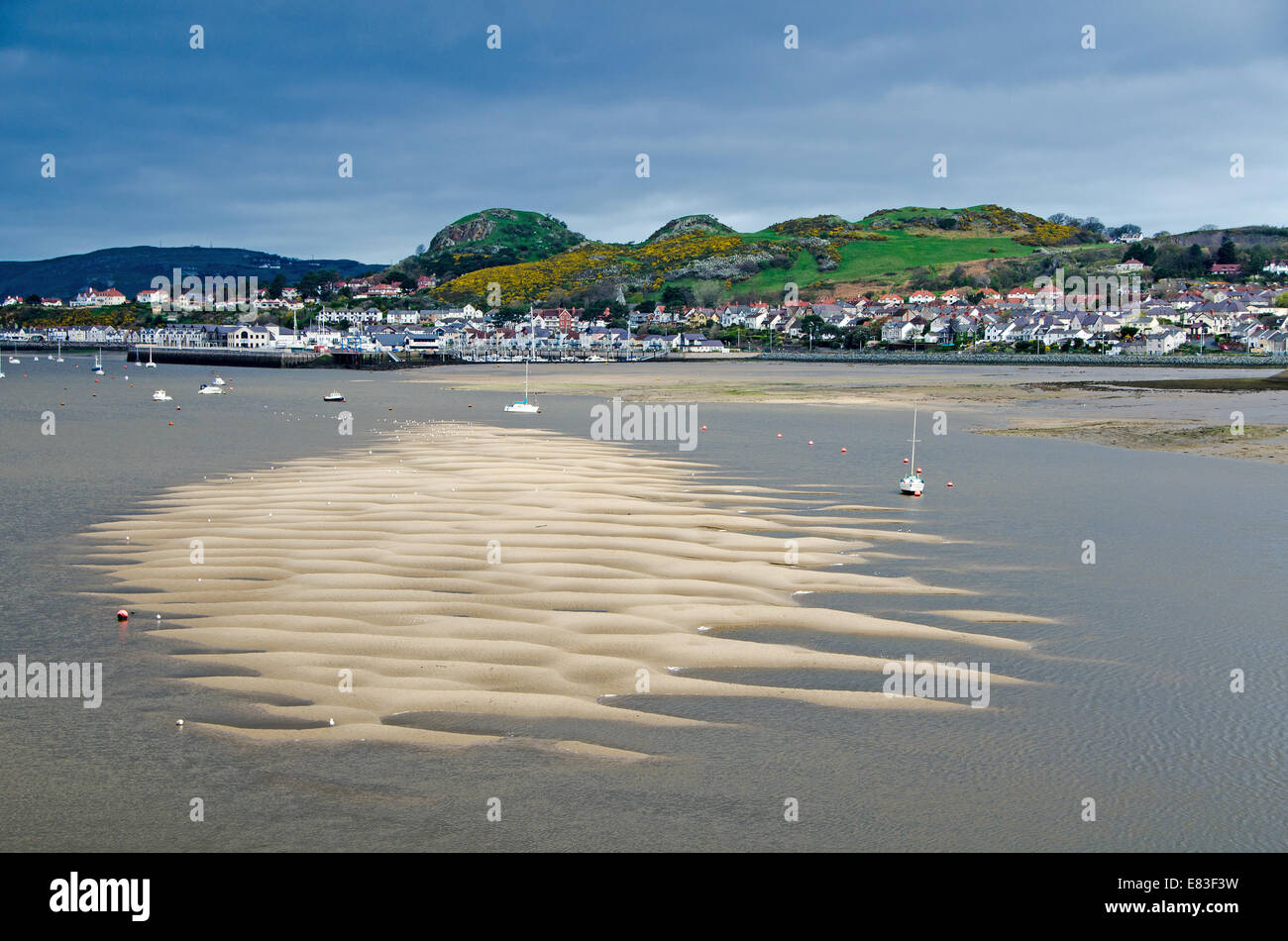 Conwy river estuary wales hi-res stock photography and images - Alamy