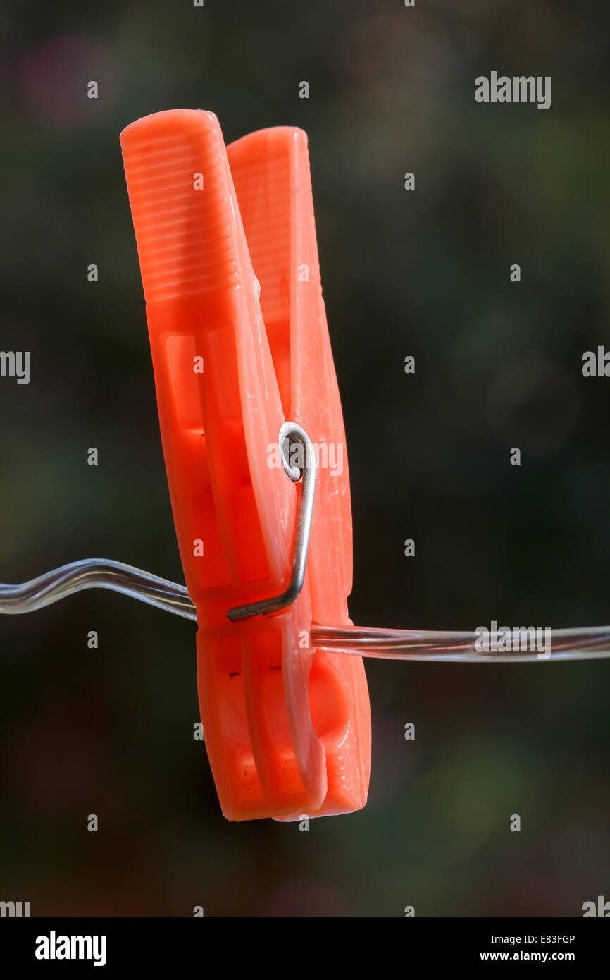 Plastic laundry clamp hi-res stock photography and images - Alamy