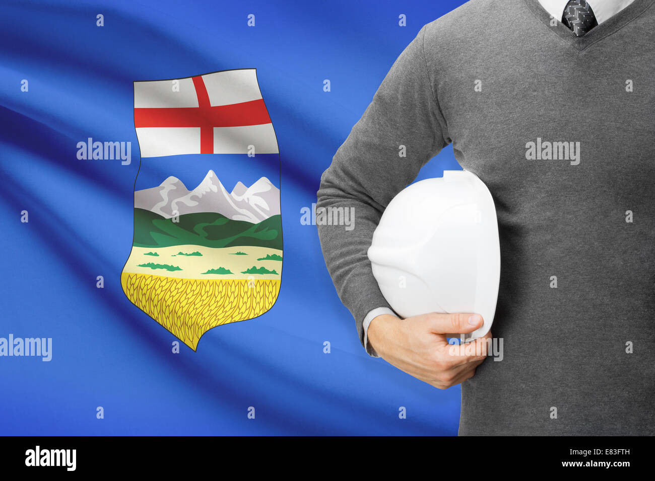 Albertan flag hi-res stock photography and images - Alamy