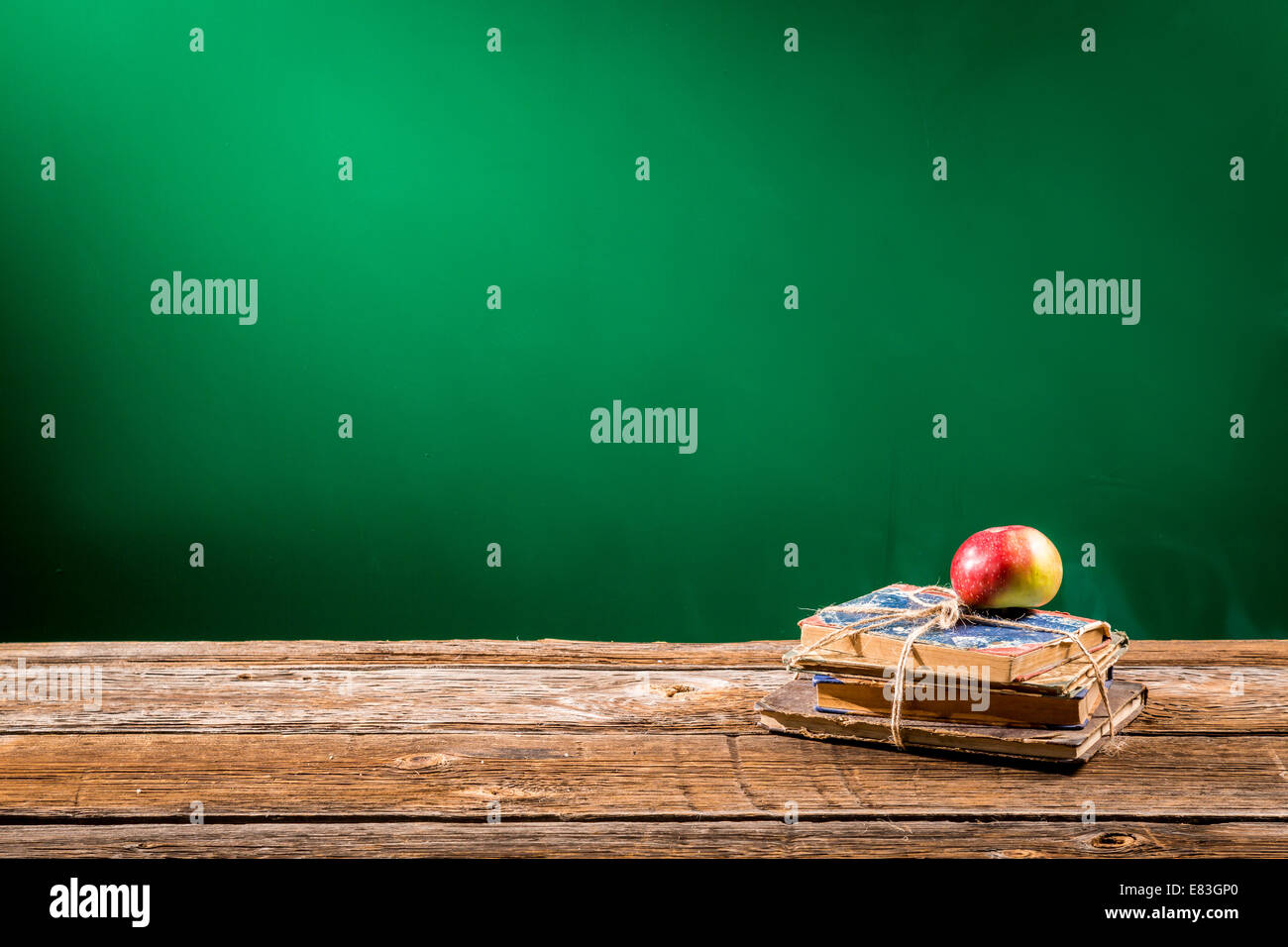 Book stack classroom teacher hi-res stock photography and images - Alamy