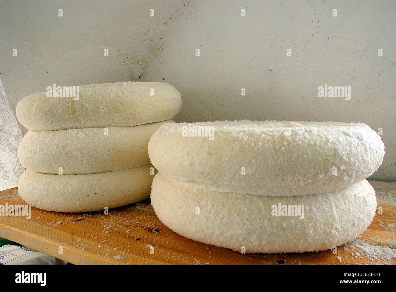 Round block of cheese hi-res stock photography and images - Alamy