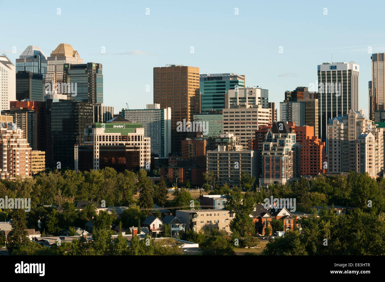 Calgary downtown skyline hi-res stock photography and images - Alamy
