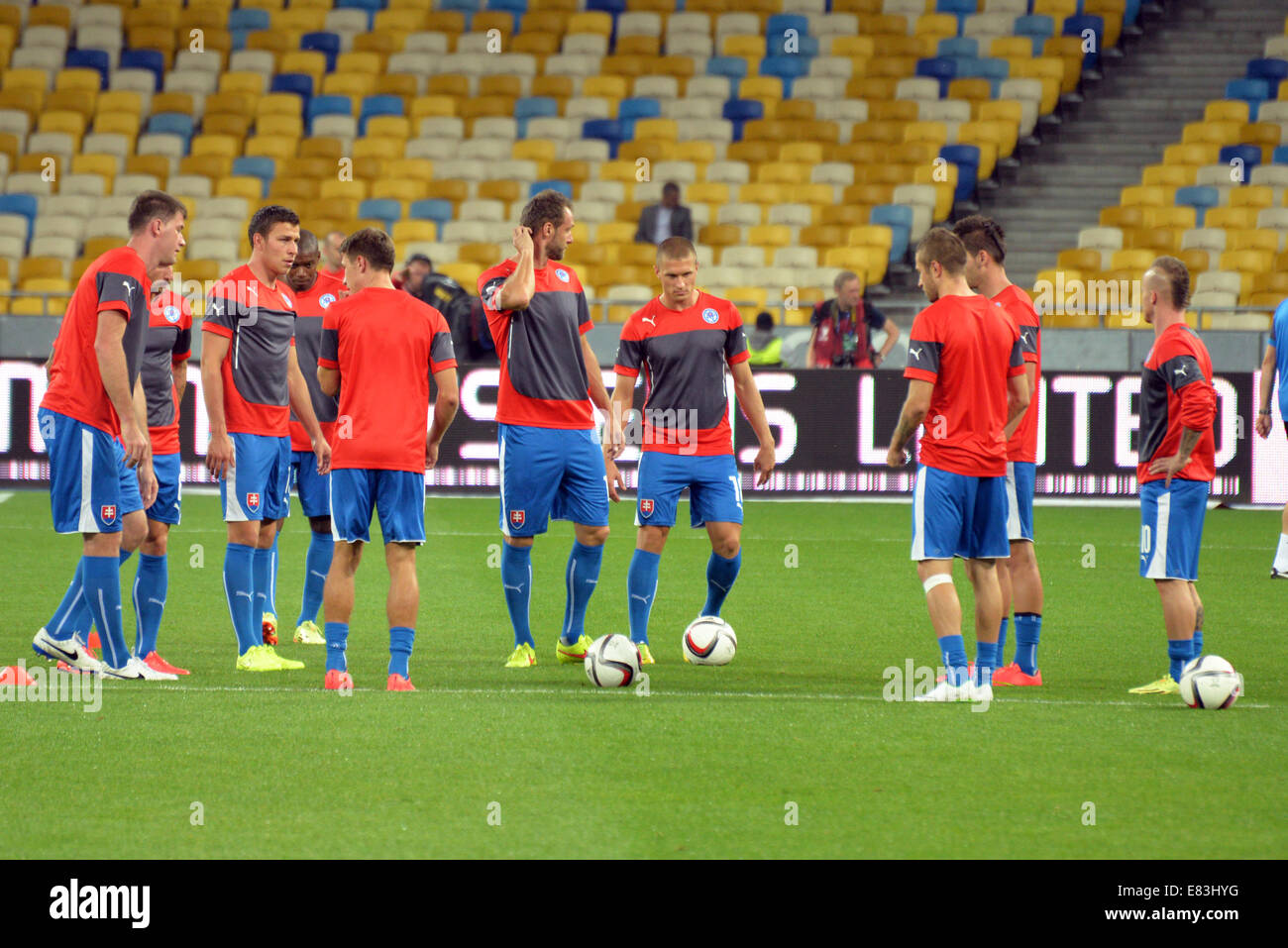 Slovakia national football team hi-res stock photography and images - Alamy
