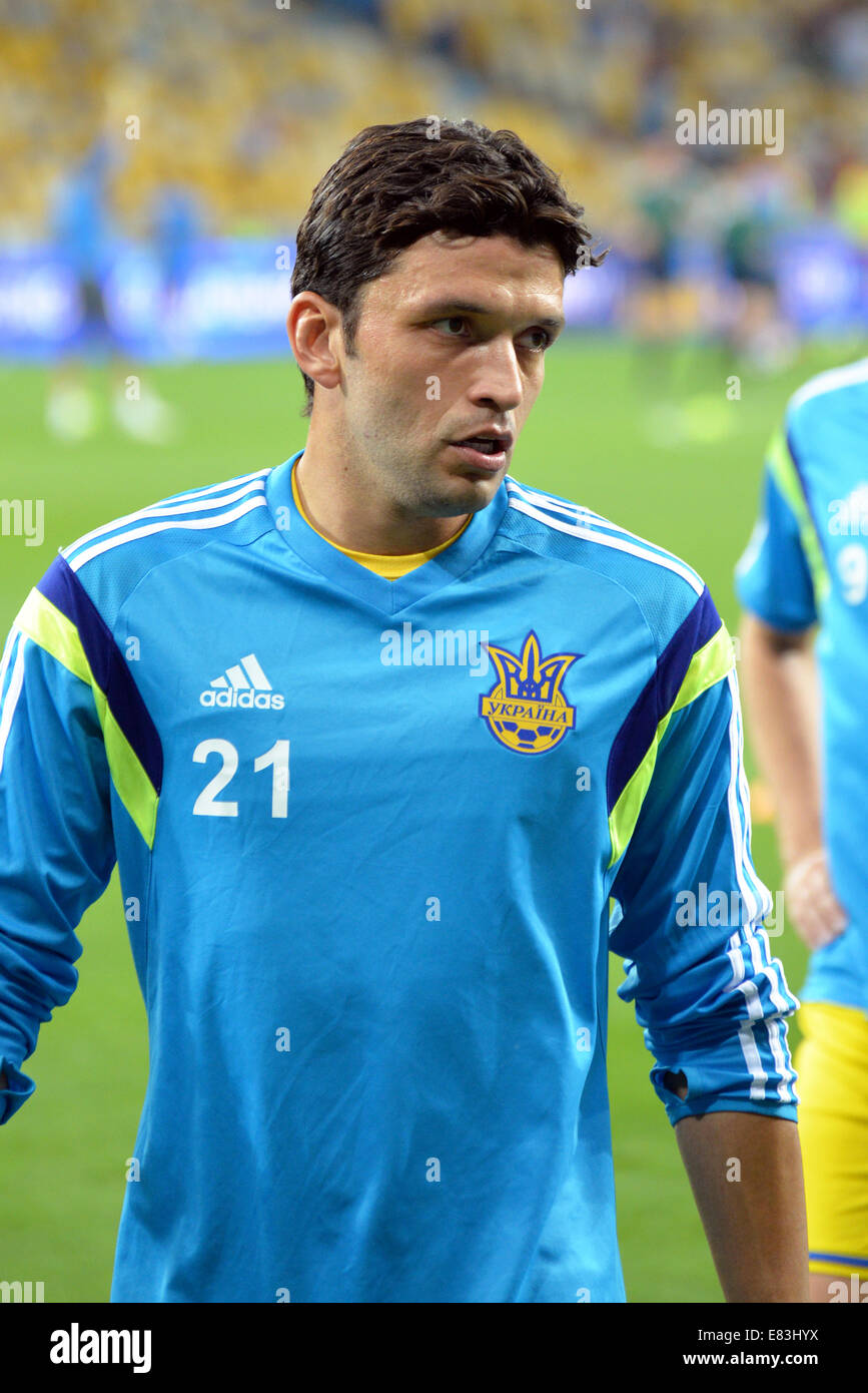 Edmar during the match between Ukraine and Slovakia. Qualifying round ...