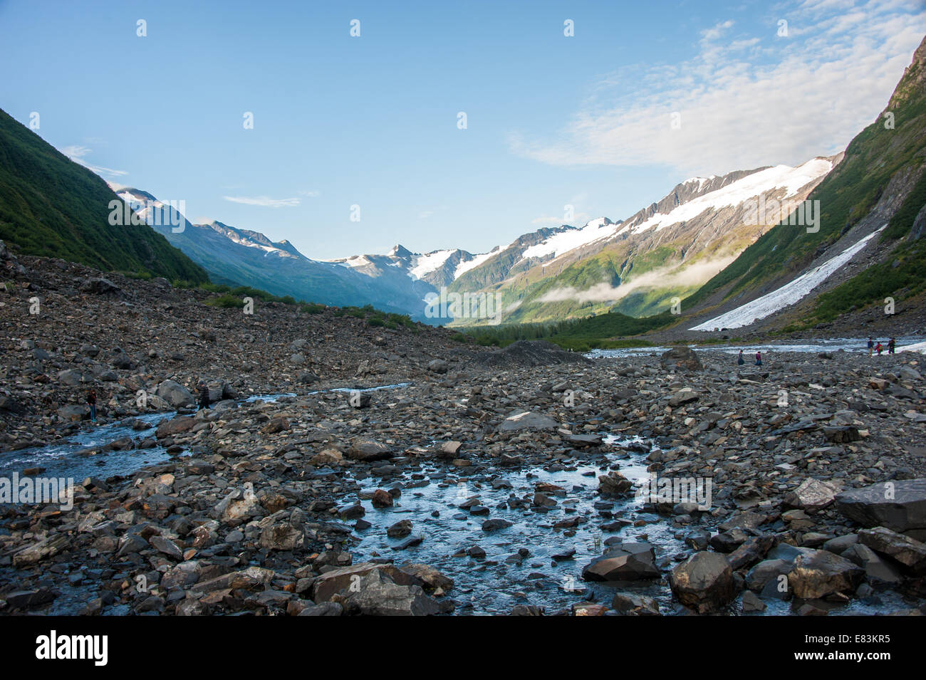Portage Valley Alaska Stock Photo - Alamy
