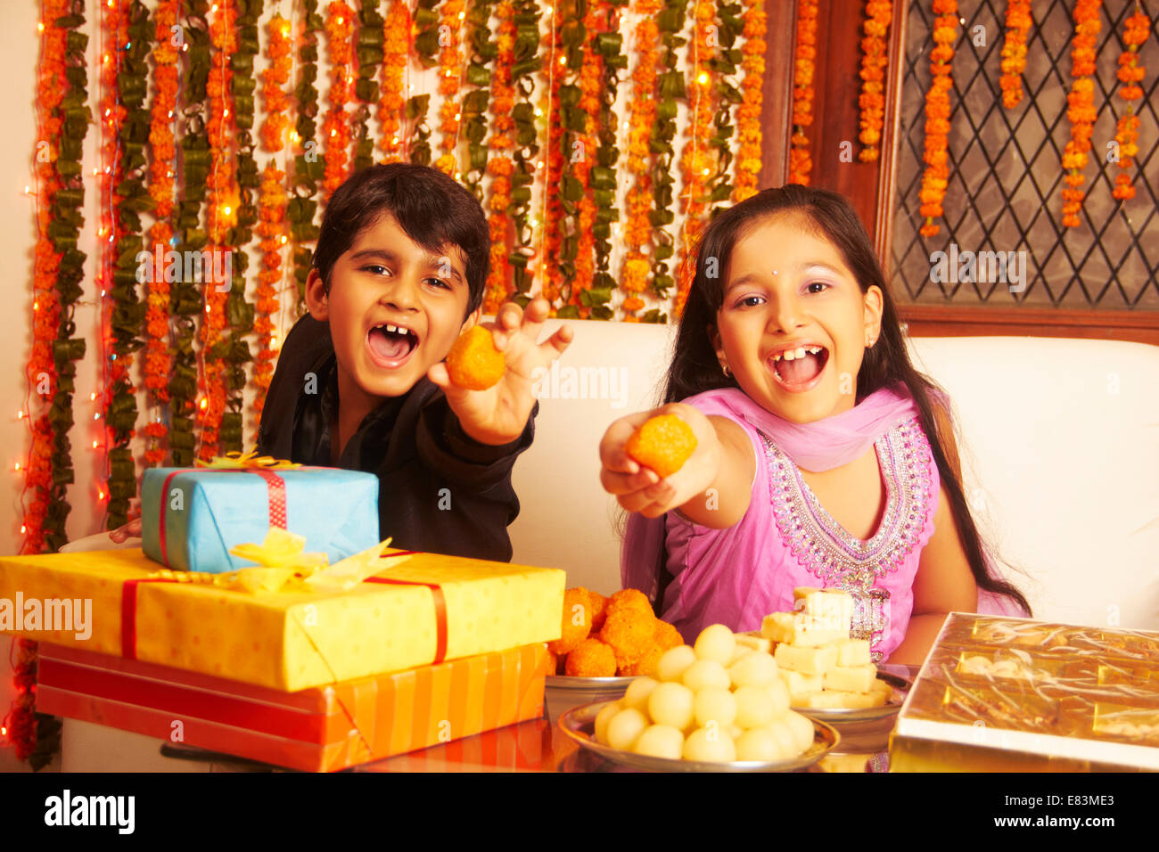 indian diwali Festival fun Stock Photo - Alamy