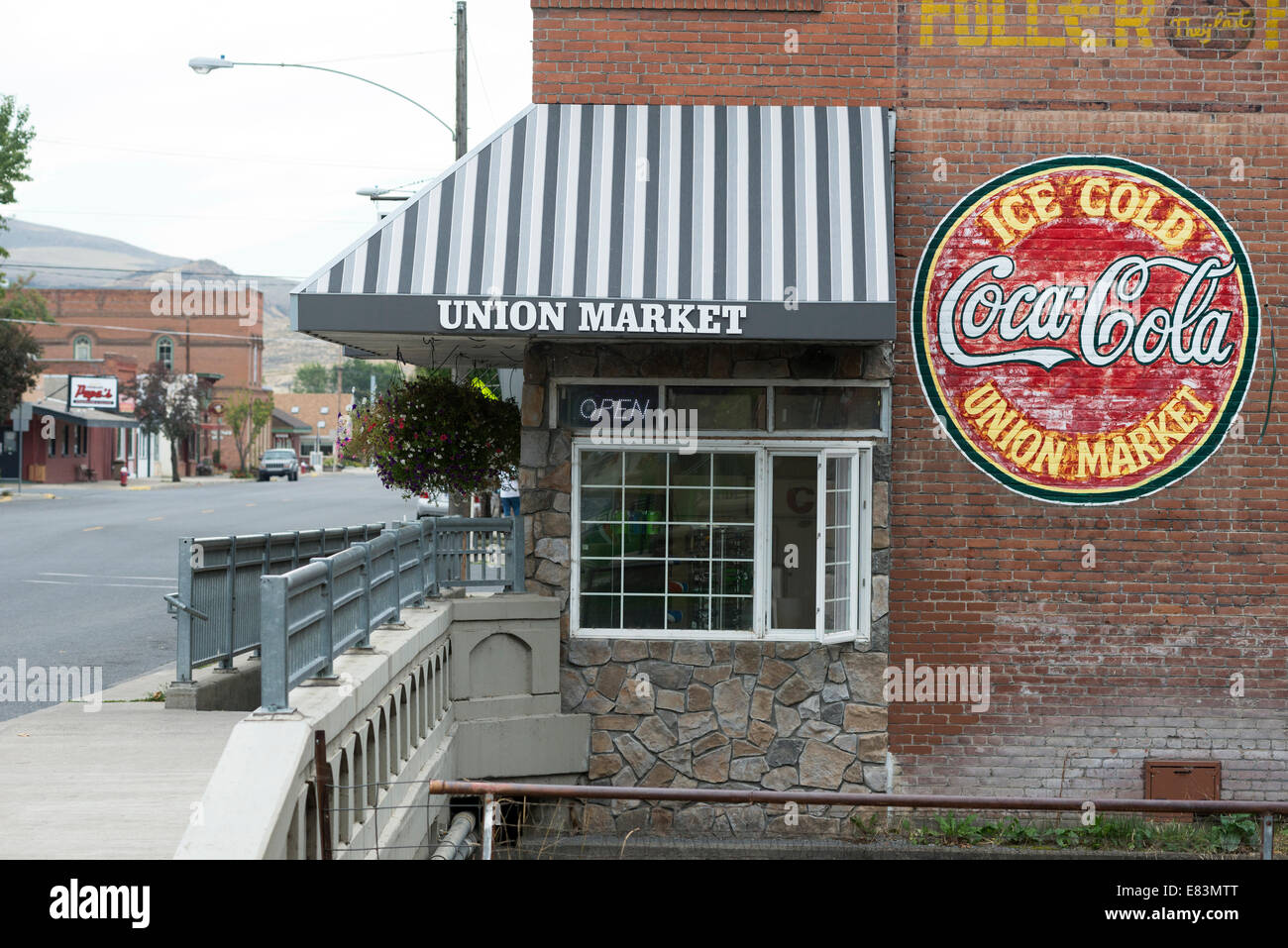 Union Market in Union, Oregon Stock Photo - Alamy