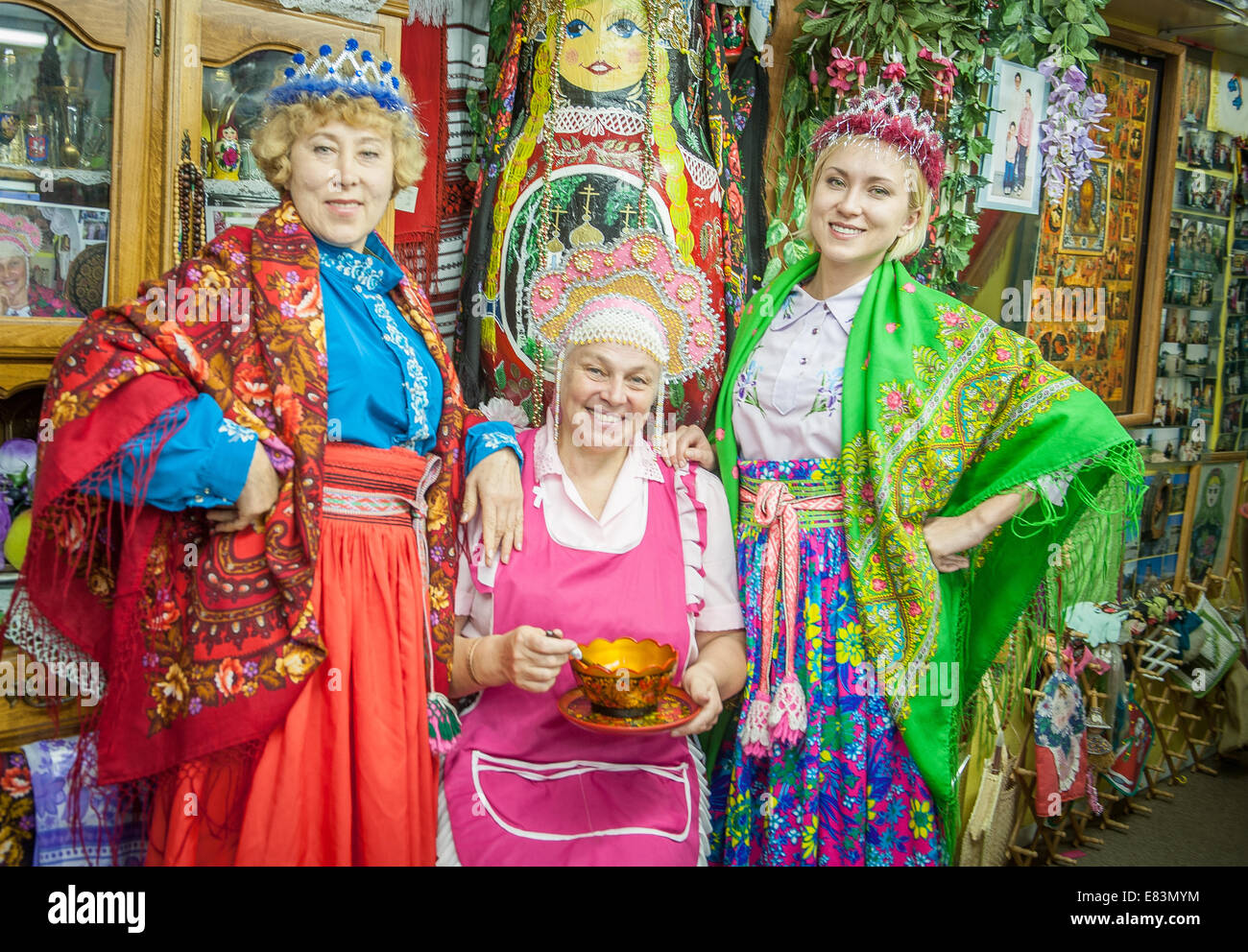 Russian Alaska - Nikolaevsk AK People wearing traditional Russian ...