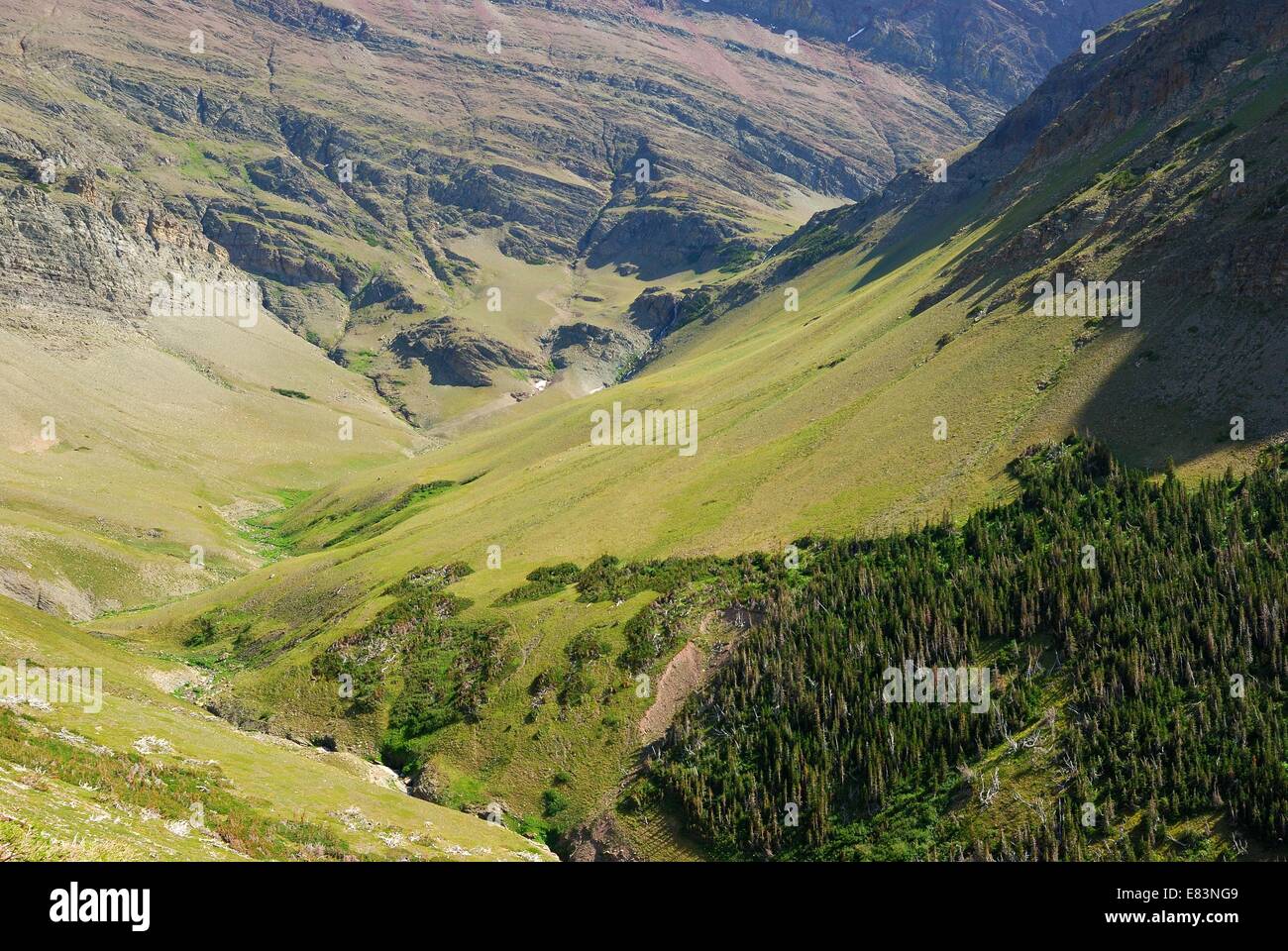 Two medicine lake trail hi-res stock photography and images - Alamy