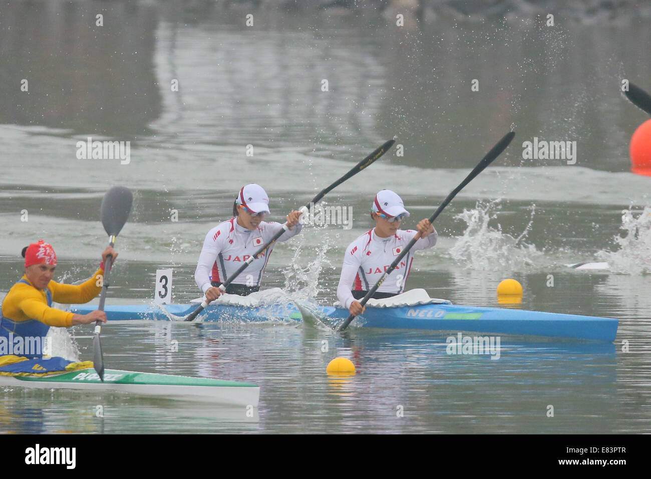 Incheon, South Korea. 29th Sep, 2014. Asumi Omura & Shiho Kakizaki (JPN ...