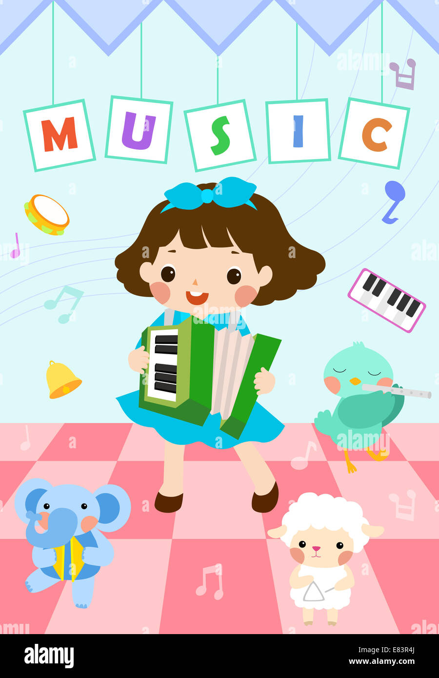 Kid's Music Festival Stock Photo - Alamy