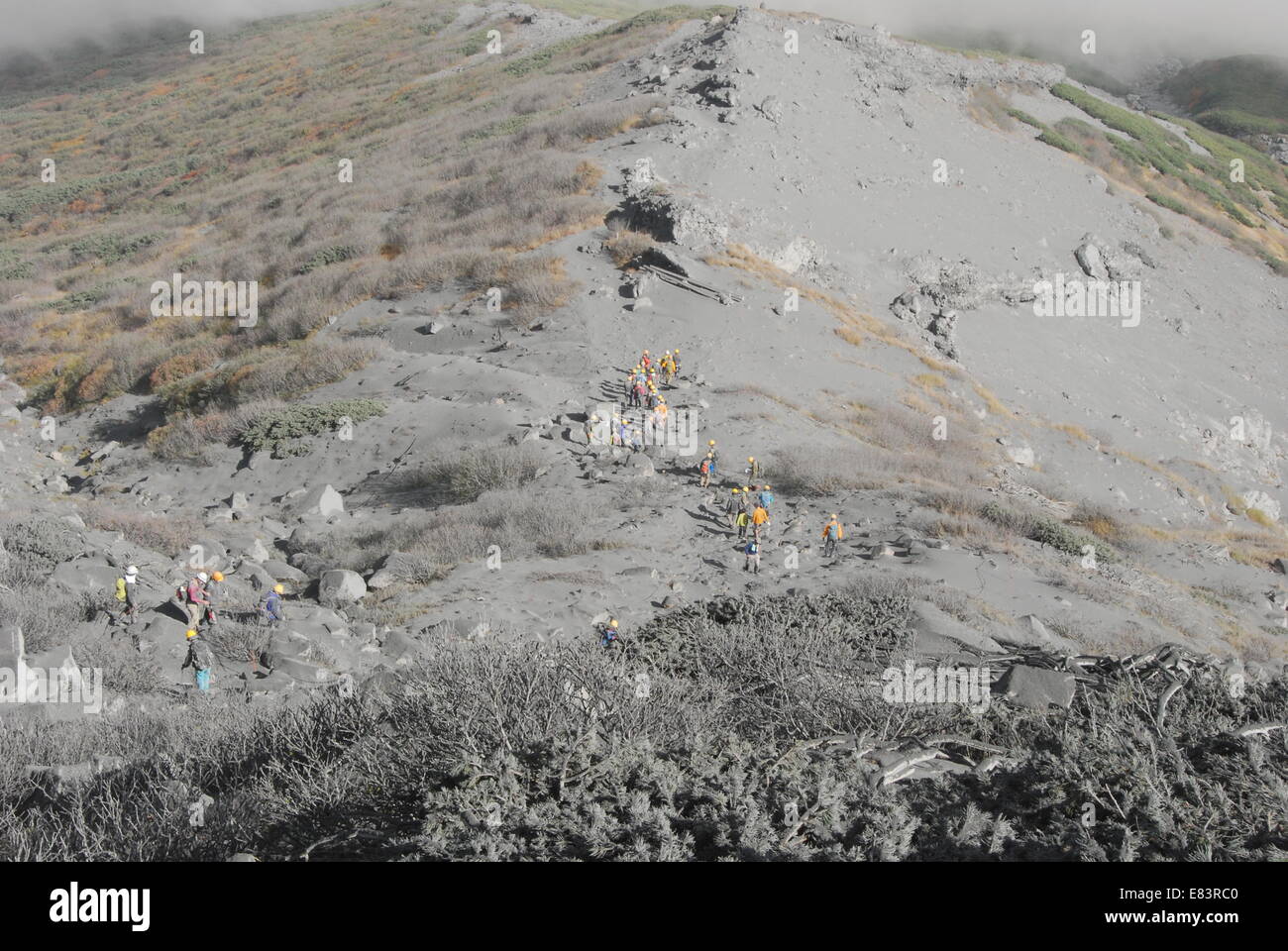 EXCLUSIVE CONTENT: Mount Ontake, September 27, 2014 - Eyewitness images ...