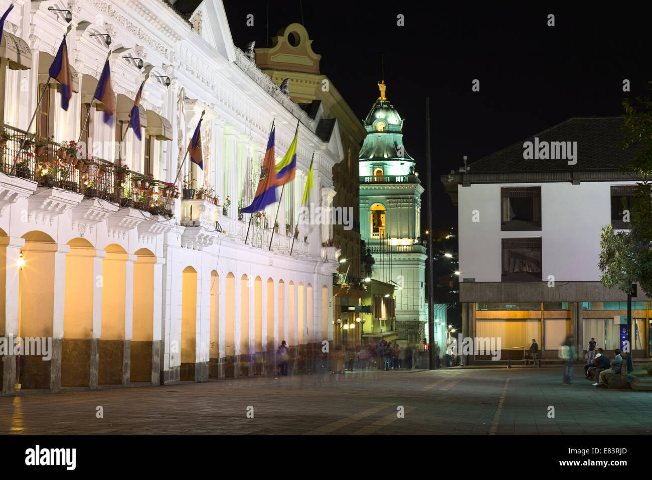 Chile ecuador flag hi-res stock photography and images - Alamy