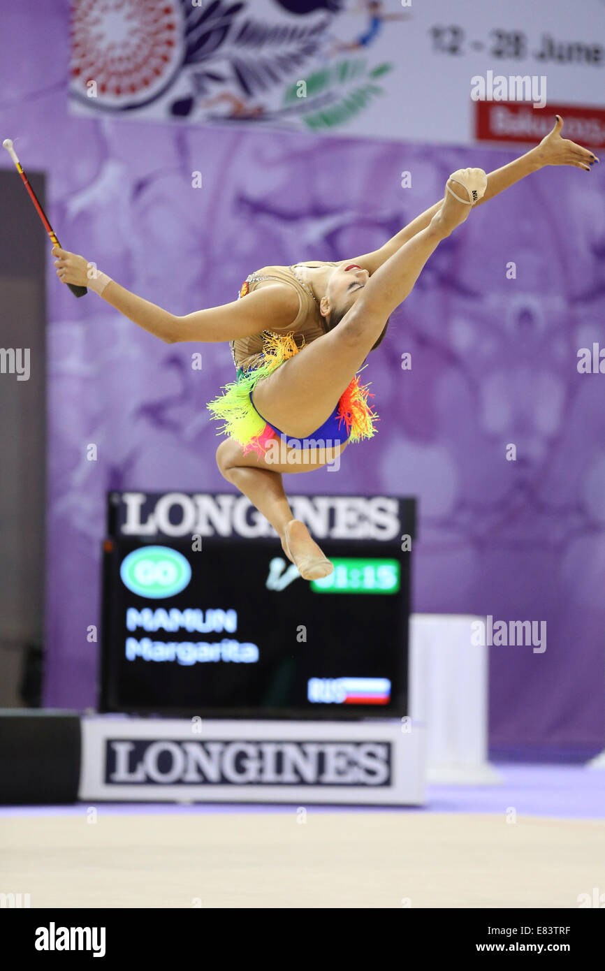 Margarita Mamun (RUS), SEPTEMBER 25, 2014 - Rhythmic Gymnastics : FIG ...