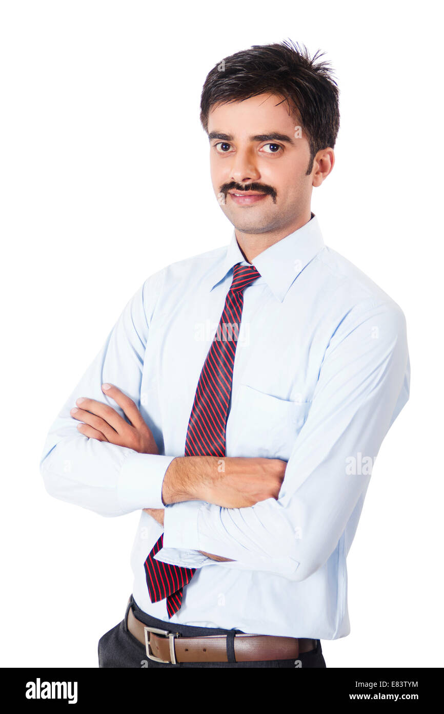 Indian business man standing hi-res stock photography and images - Alamy