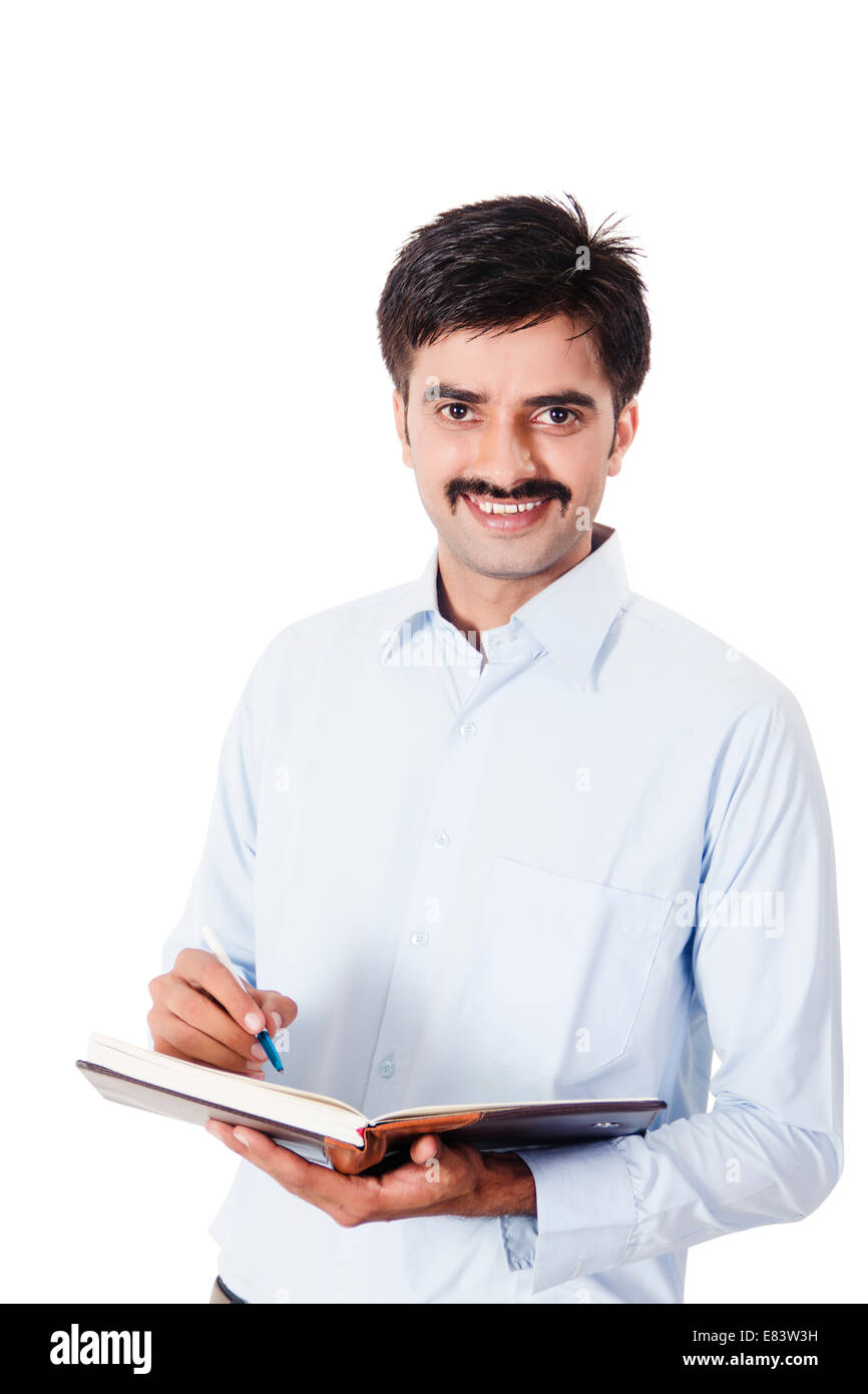 indian Business Man talking phone Stock Photo - Alamy