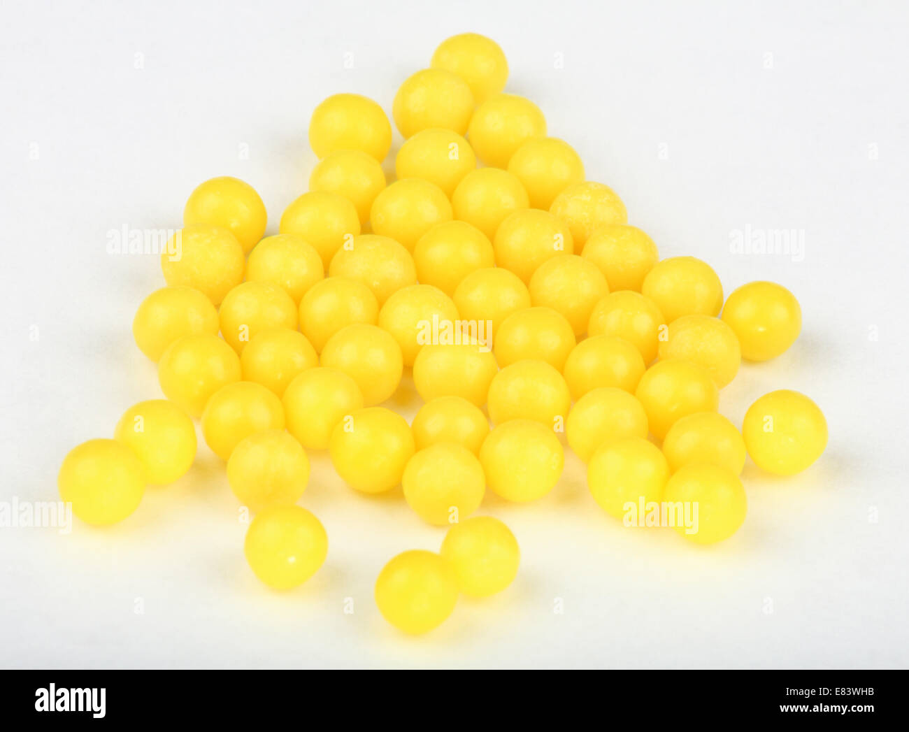 Yellow round tablet hi-res stock photography and images - Alamy