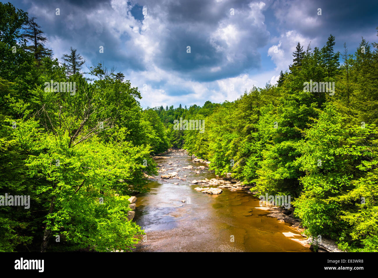 Blackwater falls from overlook hi-res stock photography and images - Alamy