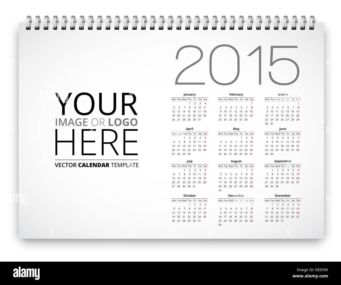 Calendar layout hi-res stock photography and images - Alamy