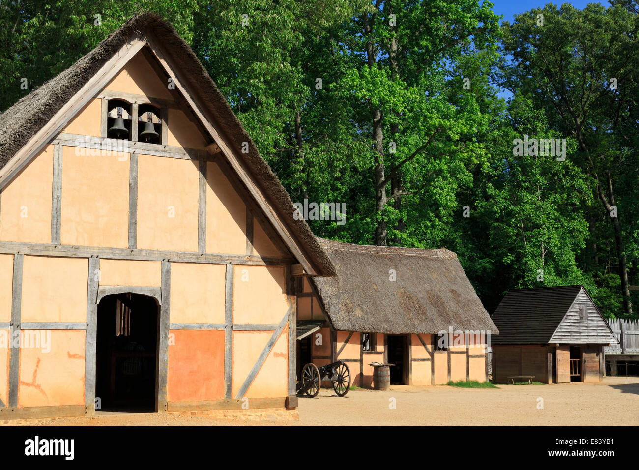 Williamsburg jamestown museum hi-res stock photography and images - Alamy