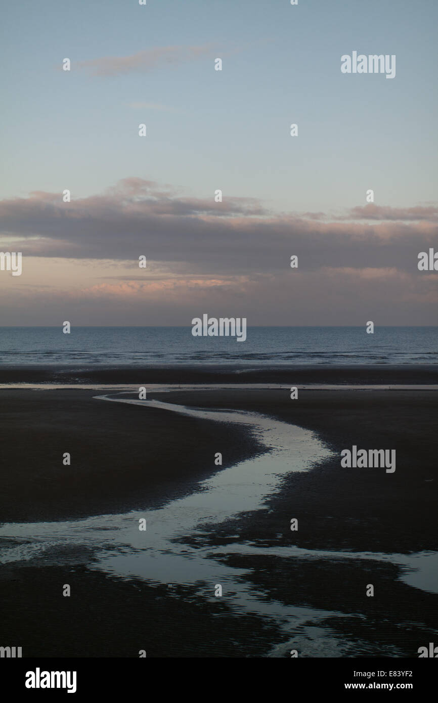 hot late september morning in Blackpool Stock Photo - Alamy