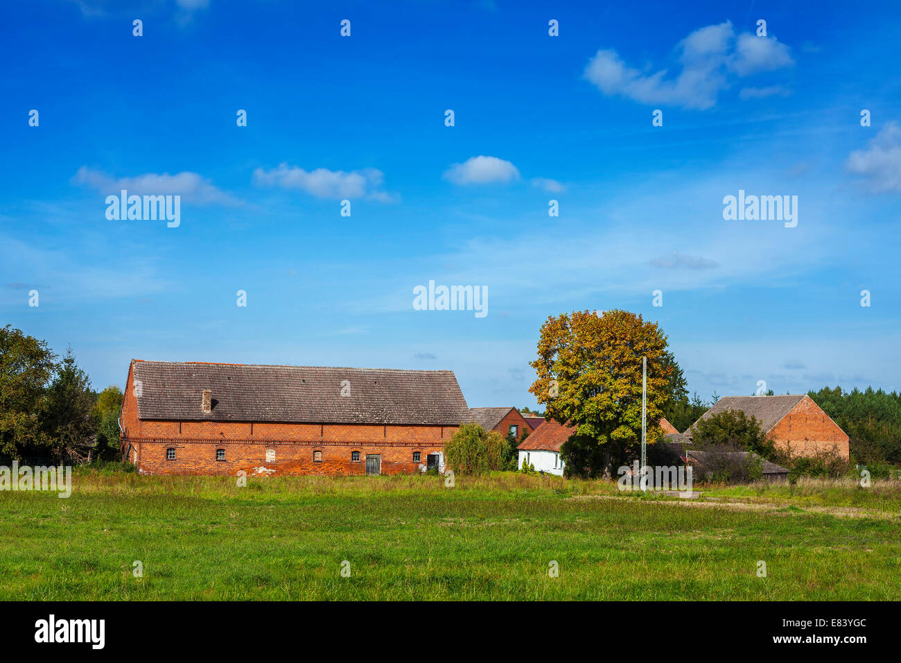 Nature landscape village in hi-res stock photography and images - Alamy