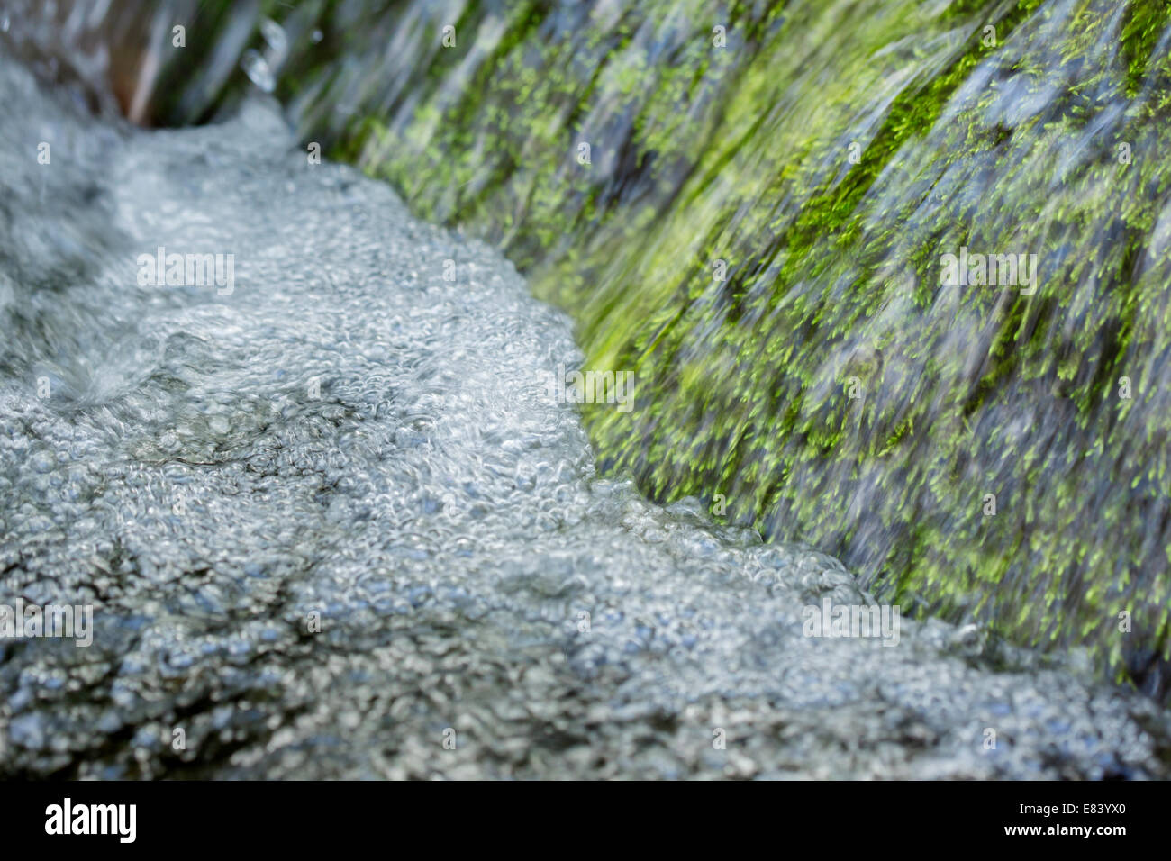 Bubbles in a stream Stock Photo - Alamy