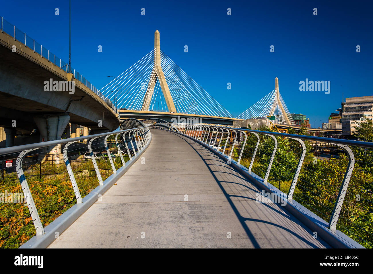 Bunker Hill Monument With Bridge