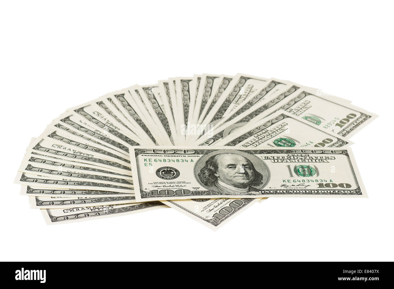 Heap of dollars Stock Photo - Alamy