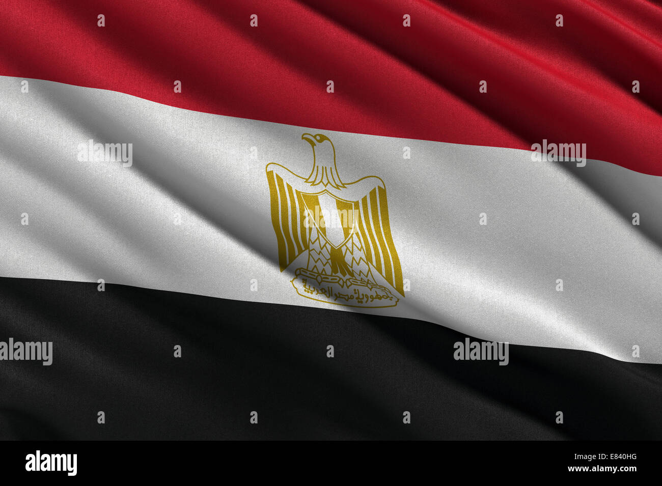 Flag of Egypt Stock Photo - Alamy