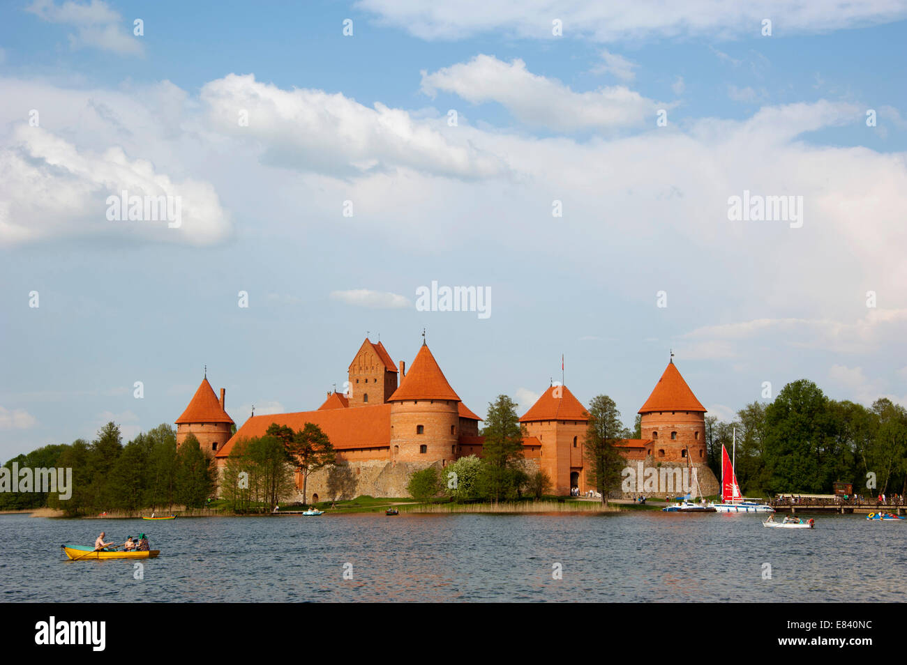 Trakai castle hi-res stock photography and images - Alamy