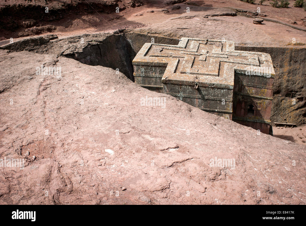 Bet Giyorgis Church, Lalibela, Ethiopia Stock Photo - Alamy