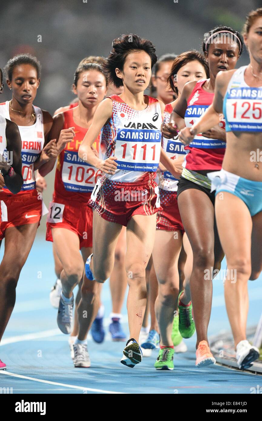 Incheon, South Korea. 27th Sep, 2014. Ayumi Hagiwara (JPN) Athletics ...