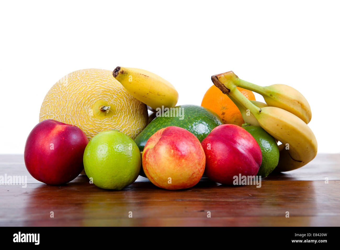 fruits isolated on white background Stock Photo - Alamy