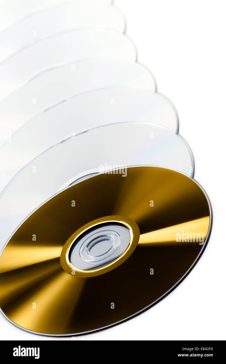 Blue compact disk hi-res stock photography and images - Alamy