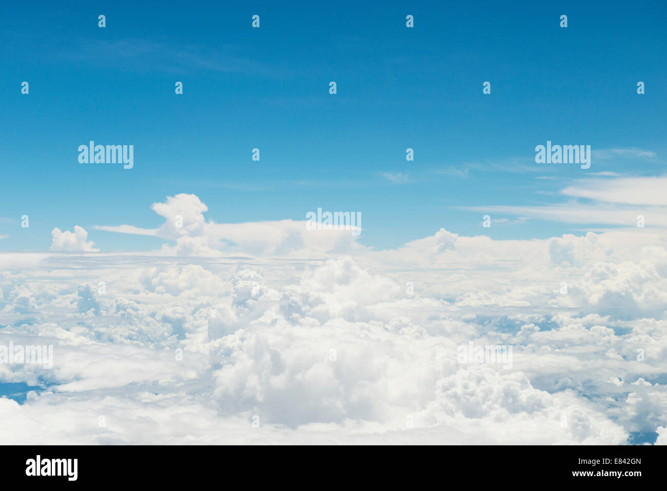 Clouds from above Stock Photo - Alamy