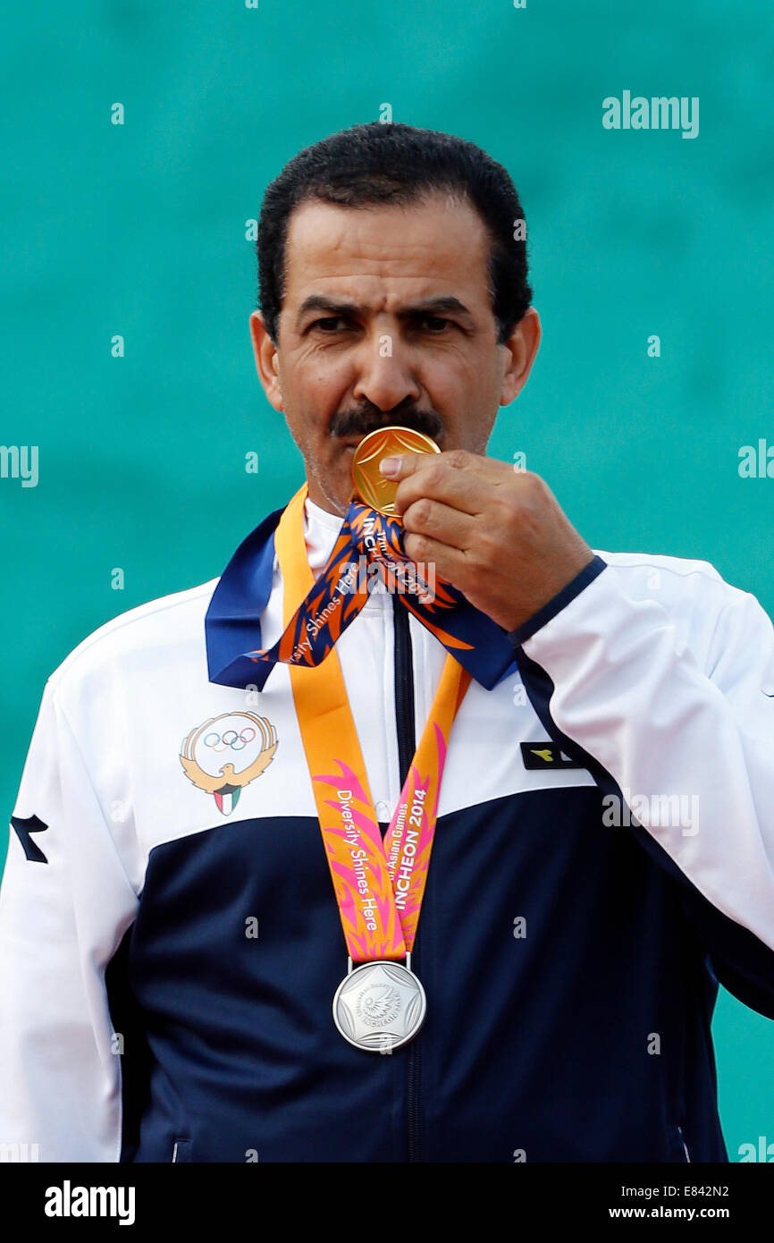 Incheon, South Korea. 30th Sep, 2014. Alrashidi Abdullah of Kuwait ...