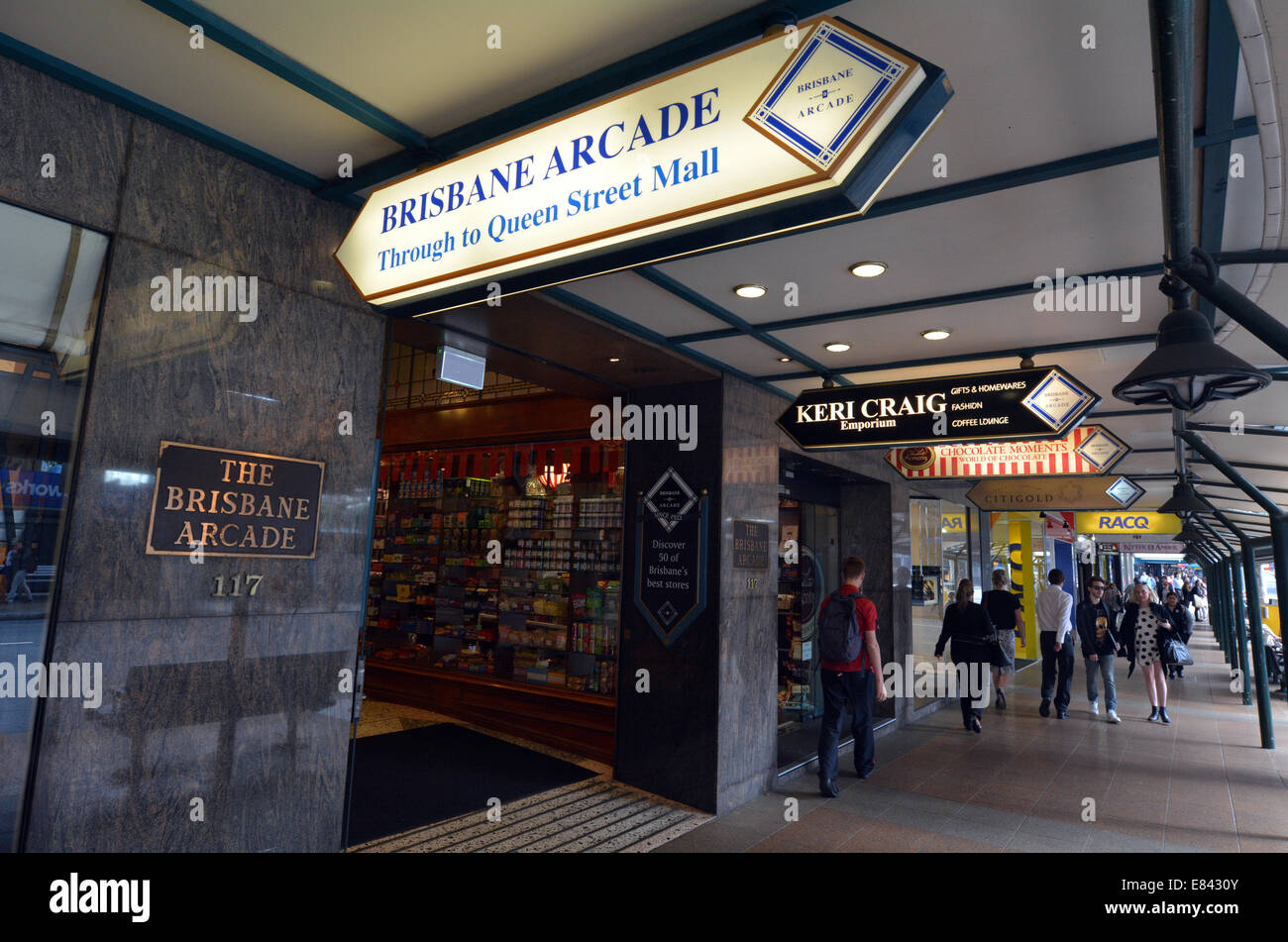 Brisbane Shopping Arcade High Resolution Stock Photography and Images ...