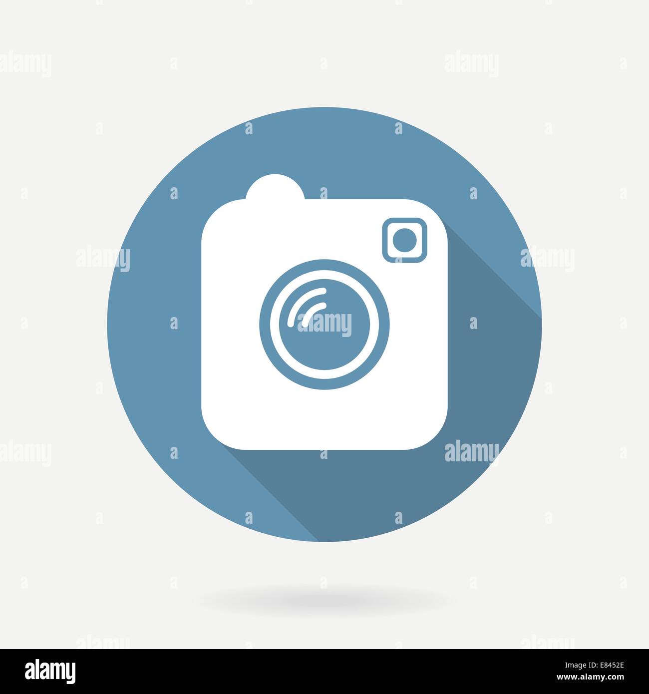 Blue square logo detail Stock Vector Images - Alamy