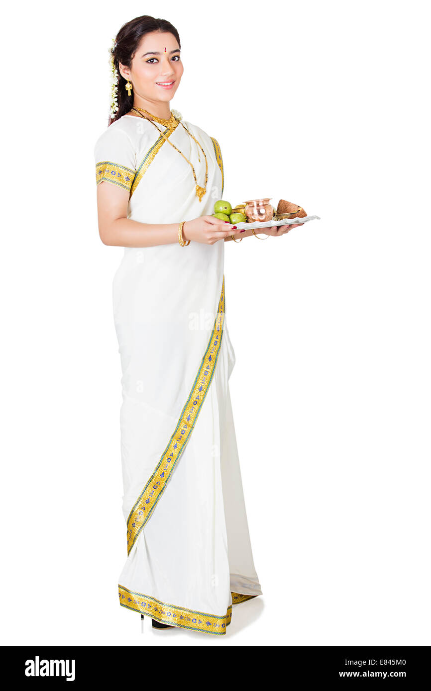 South Indian ladies Worship Stock Photo - Alamy