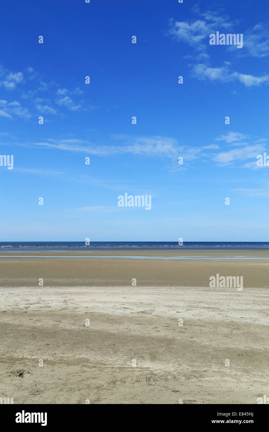 Chao Lao Beach with blue sky at chanthaburi, Thailand Stock Photo - Alamy