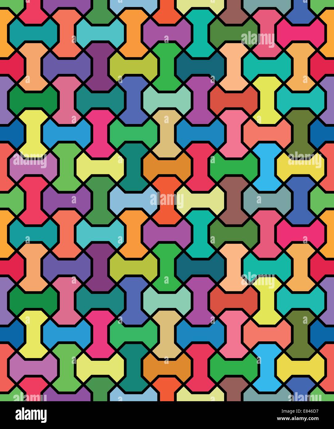 Geometric vector pattern. Seamless abstract texture for wallpapers and ...