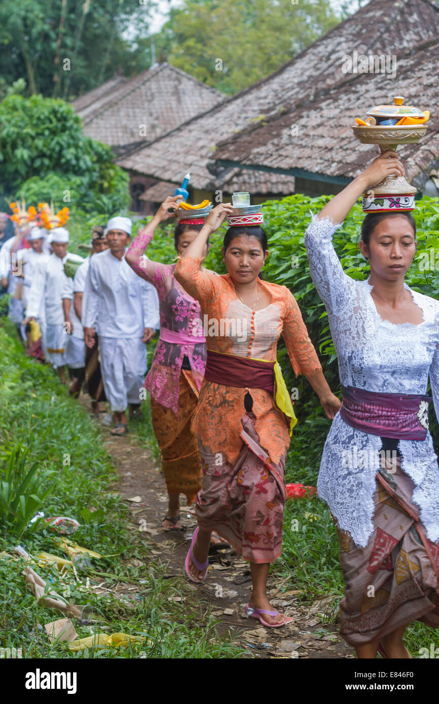 Hindu ceremony. Bali.Indonesia Stock Photo - Alamy