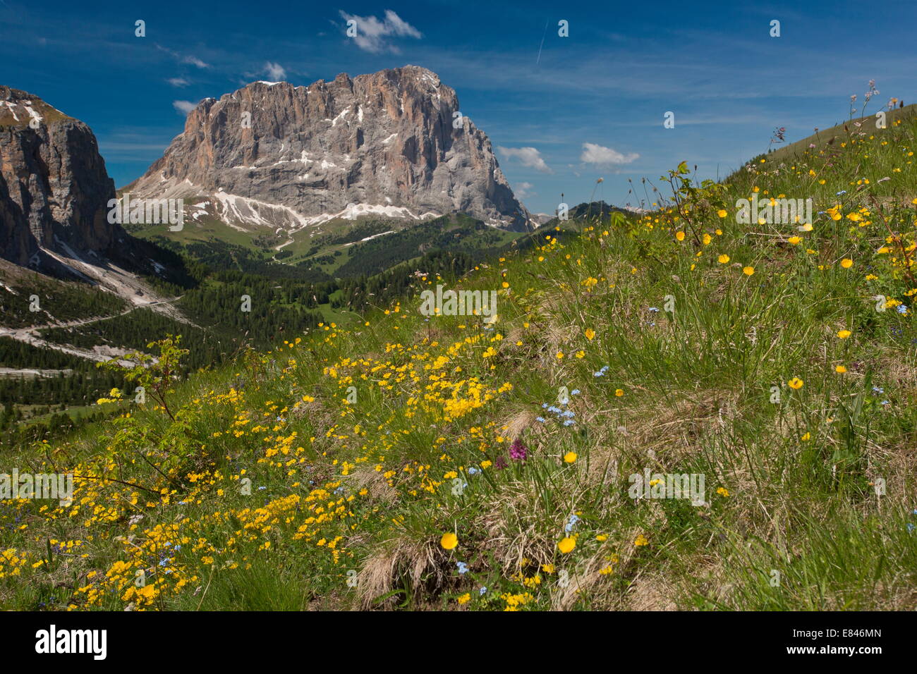 Gardena pass hi-res stock photography and images - Alamy