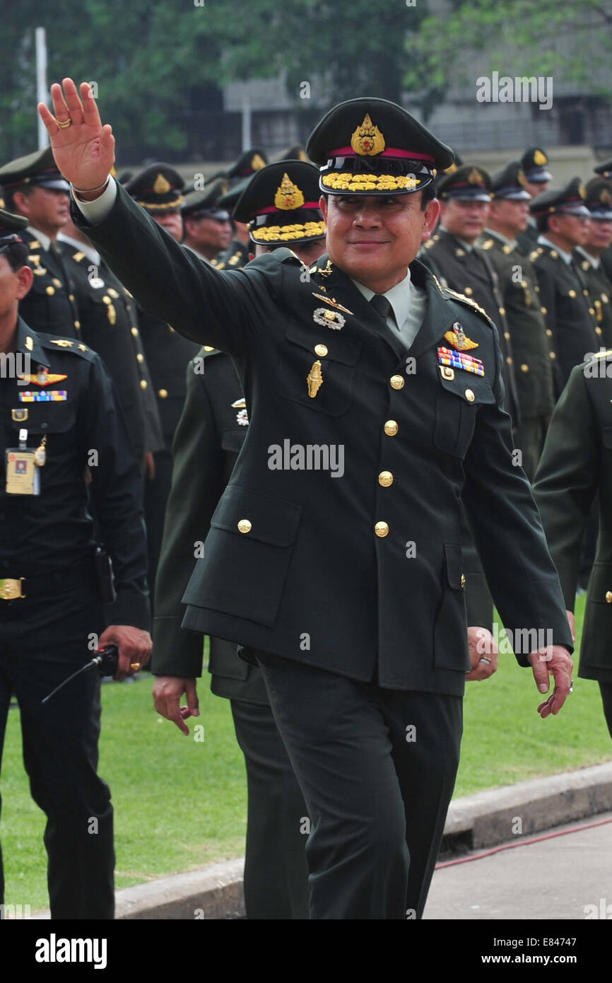Bangkok, Thailand. 30th Sep, 2014. Thai Prime Minister Prayuth Chan ...