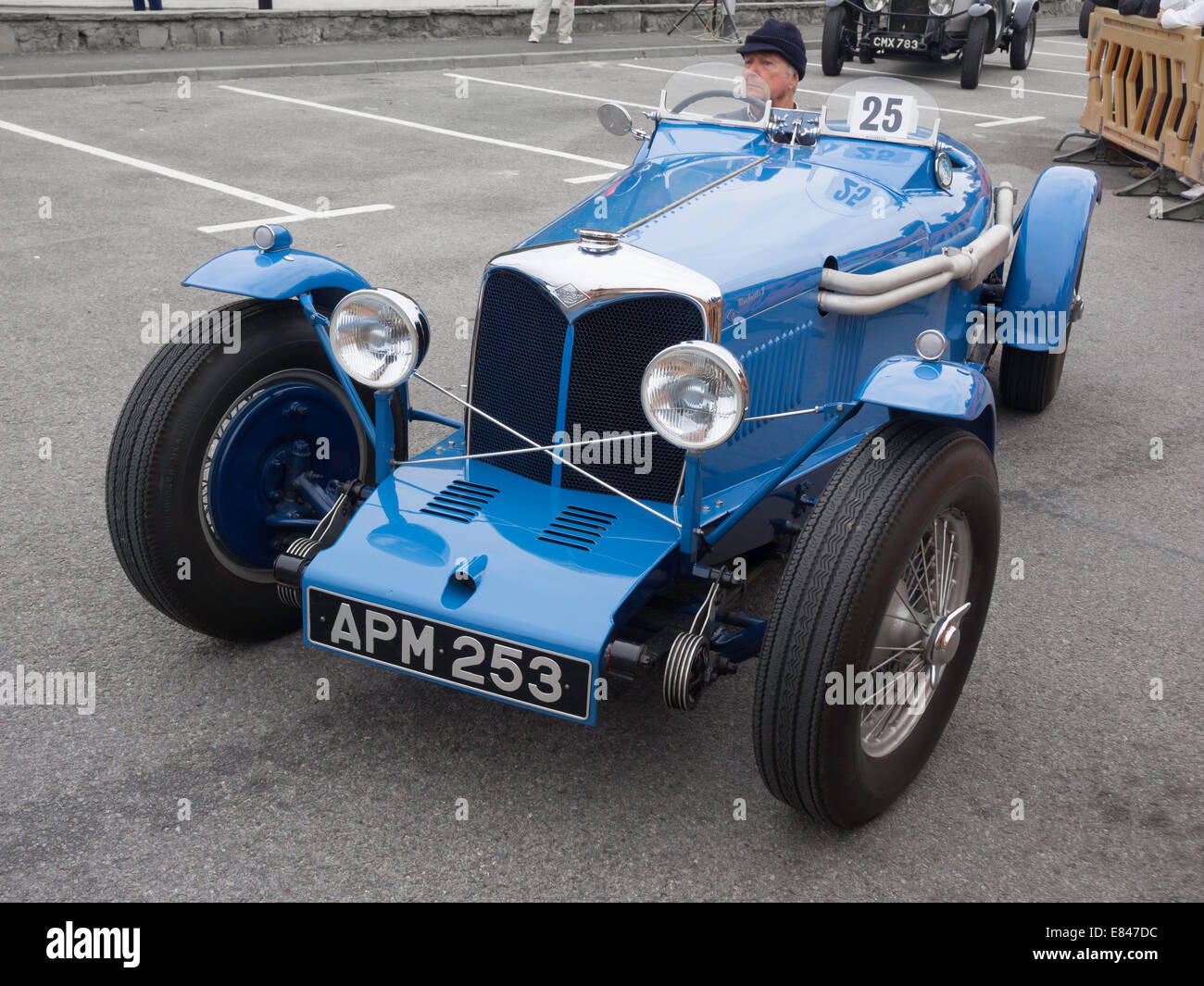 Vintage riley sports car hi-res stock photography and images - Alamy