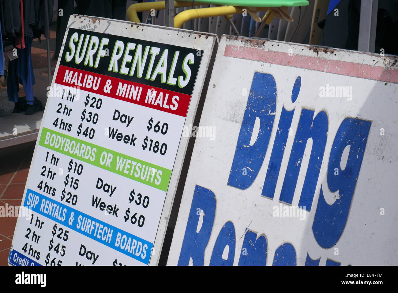 surfboard rental shop Manly Beach,Sydney,australia Stock Photo - Alamy