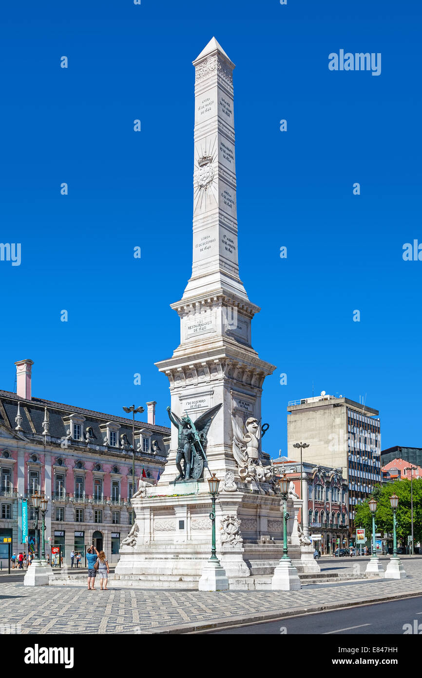 Plaza praca dos restauradores plaza hi-res stock photography and images ...